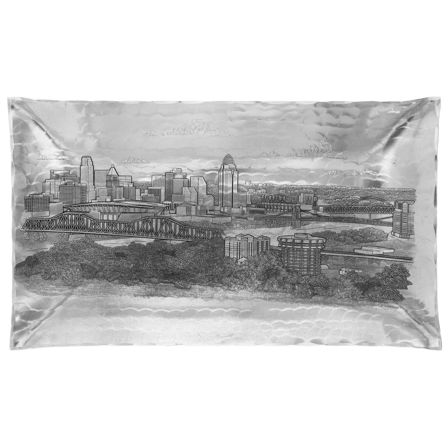 Cincinnati Skyline Hudson Tray Boardroom, Trays and Bowls